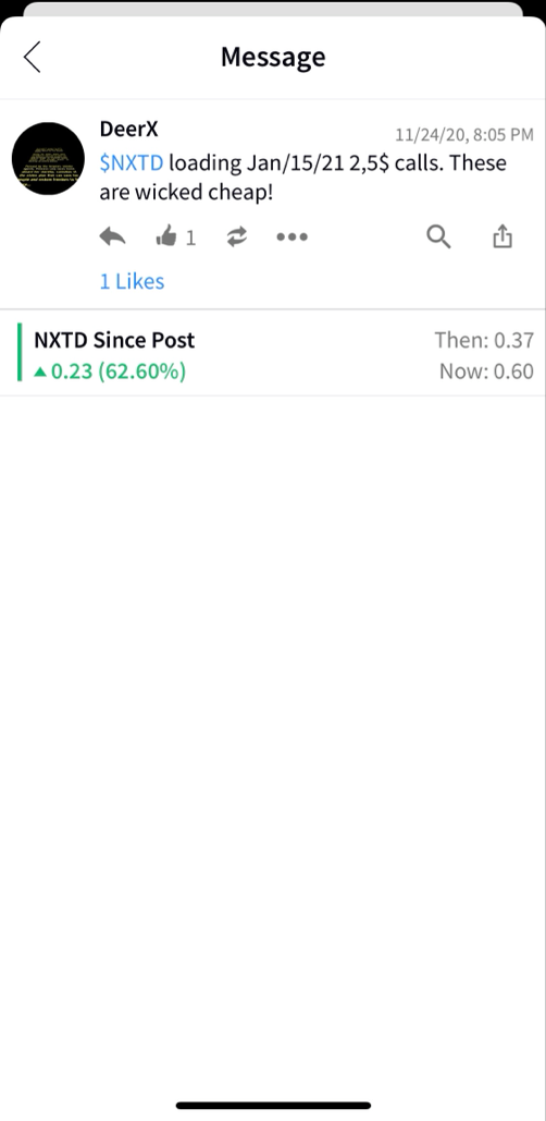 Nxtd Stocktwits
